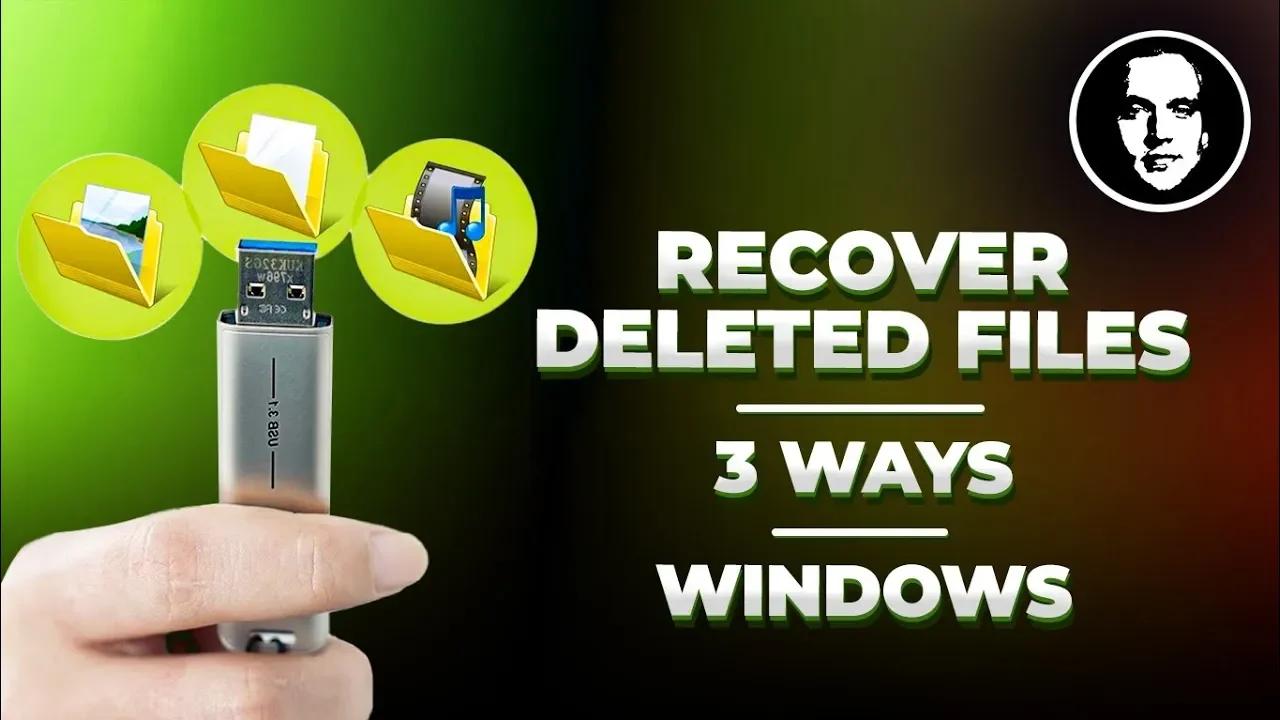 How to Easily Recover Lost Files from USB Drive or SSD / HDD - 3 Methods