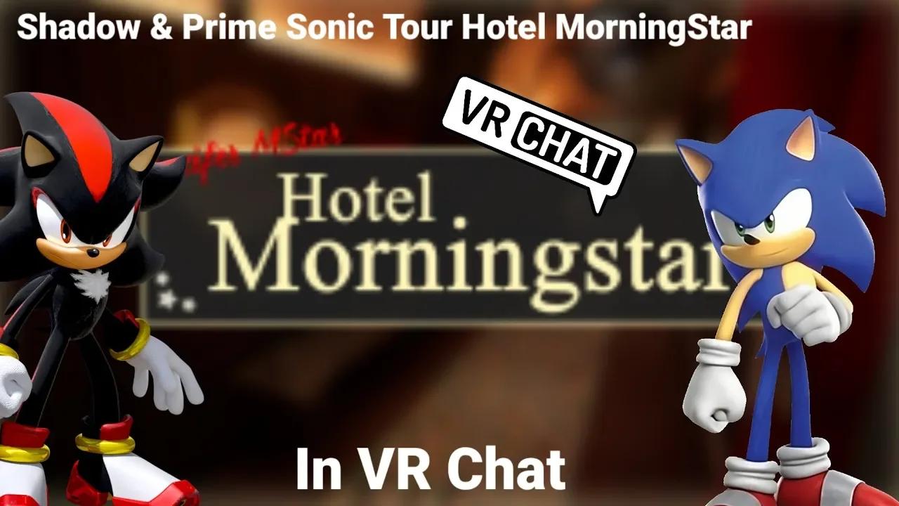 Shadow Hedgehog & Prime Sonic Tour Hotel MorningStar In VRCHAT