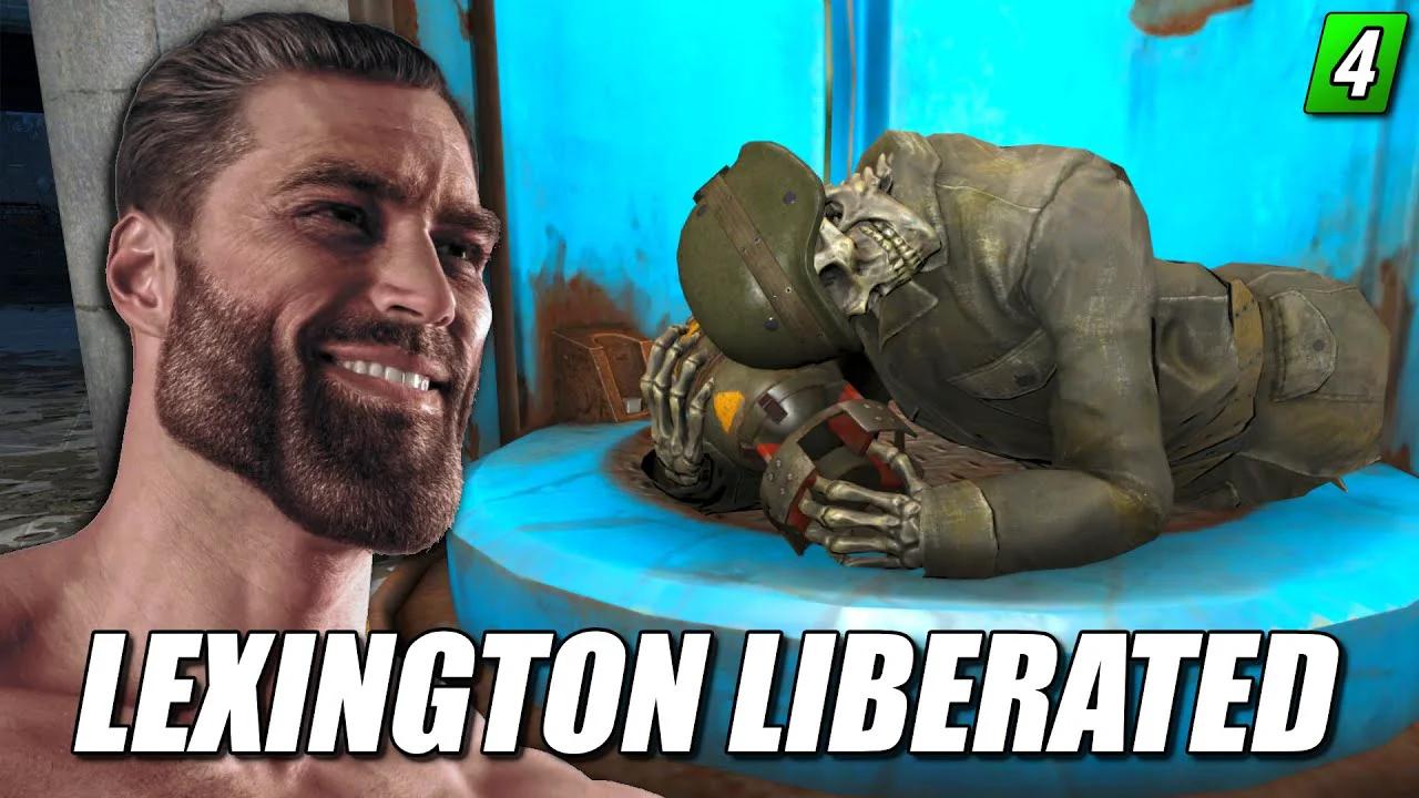 Ruins Of Lexington | 100% Fallout 4 | Ep. 4
