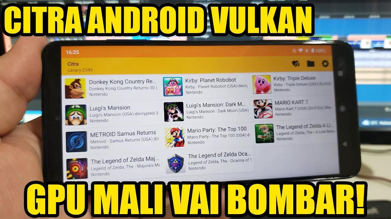 VULKAN VAI TRANSFORMAR A EMULAÇÃO DE 3DS NO ANDROID! VEJA O PROGRESSO ...
