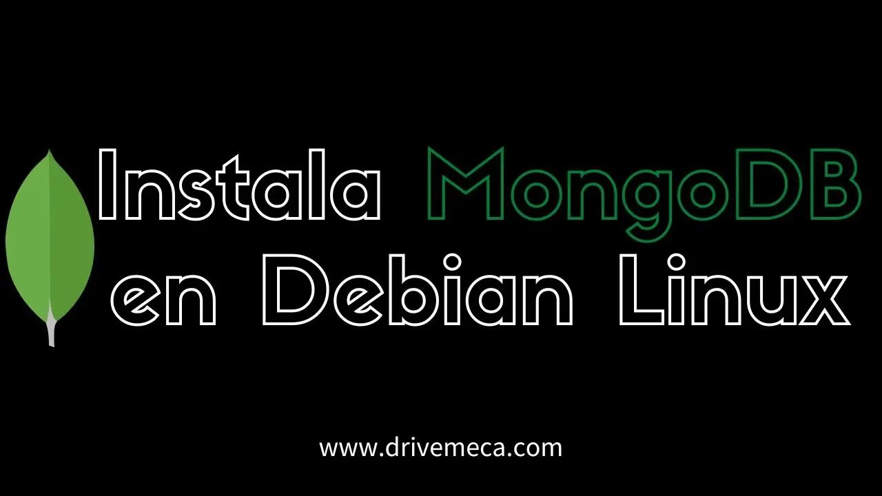 Como instalar MongoDB en Debian Server