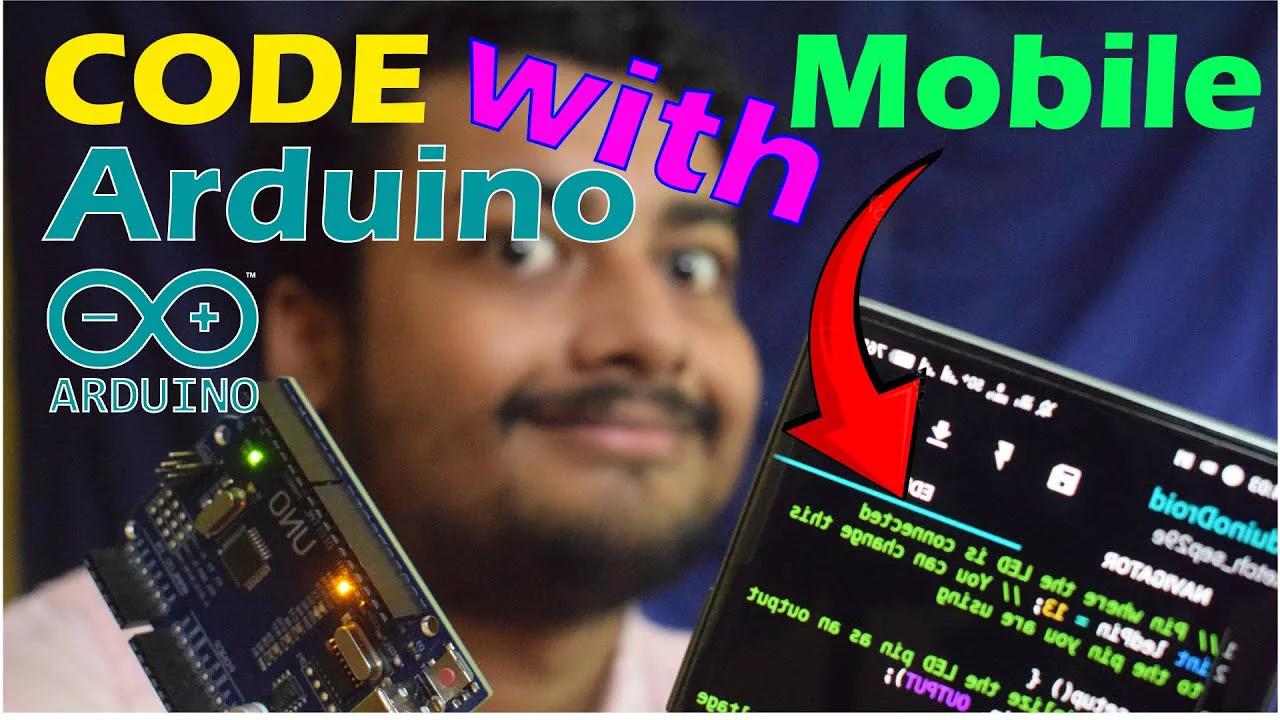 How to code Arduino with mobile || Arduino Tricks || The Watt World