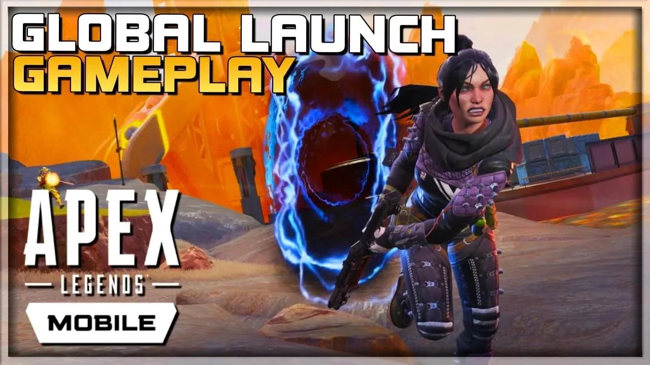 APEX LEGENDS MOBILE Official Global Launch Gameplay - Tutorial - Battle Royale - F2P - Android/iOS