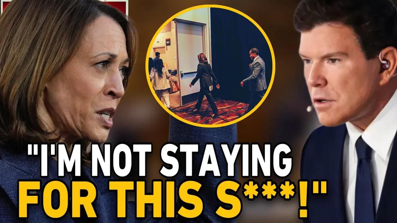 Kamala Harris WALKS OUT CRYING After Fox News Interview Just ENDED Her ...