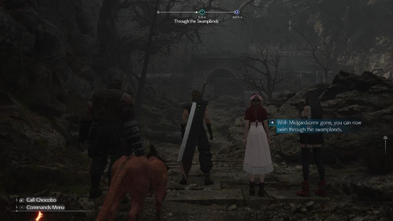 FINAL FANTASY VII REBIRTH Sea Serpent boss