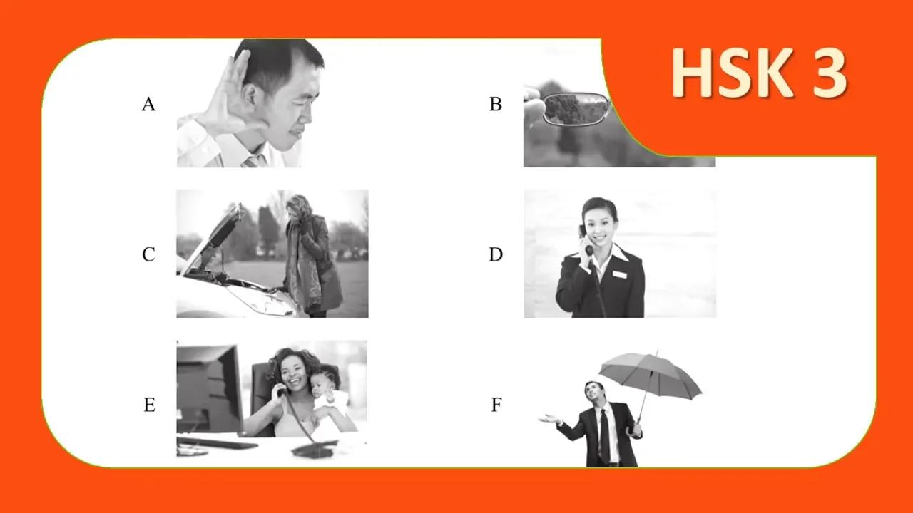 HSK 3 Workbook Lesson 6 Page 36 Correction