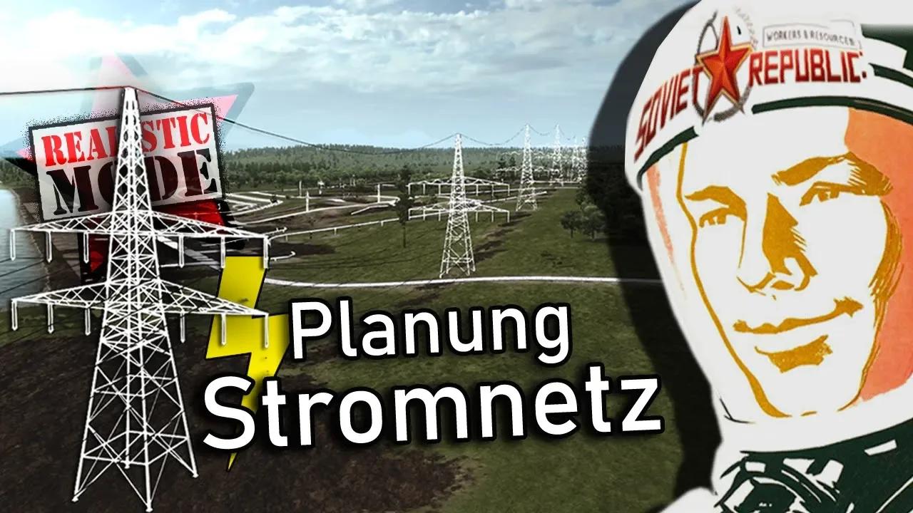 Netzplanung Strom - Realistic Mode Workers & Resources / deutsch