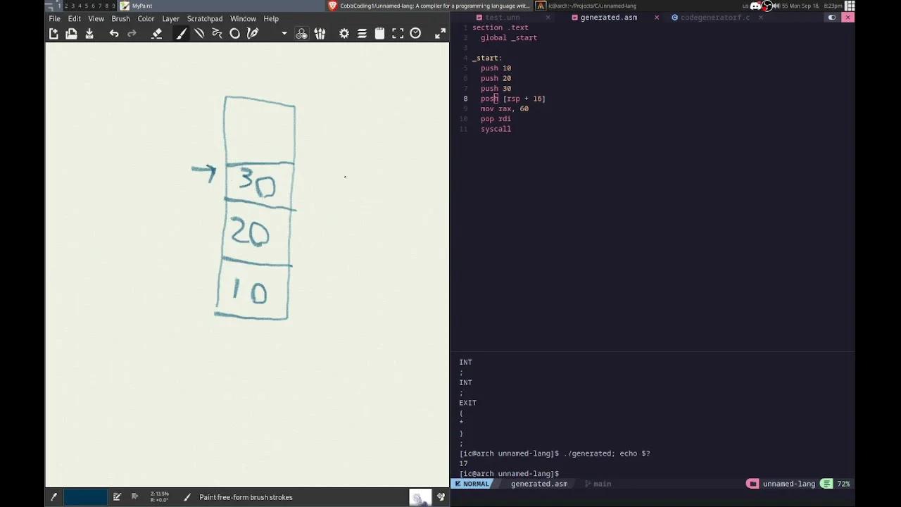 Building a Compiler in C - Scopes and the Stack
