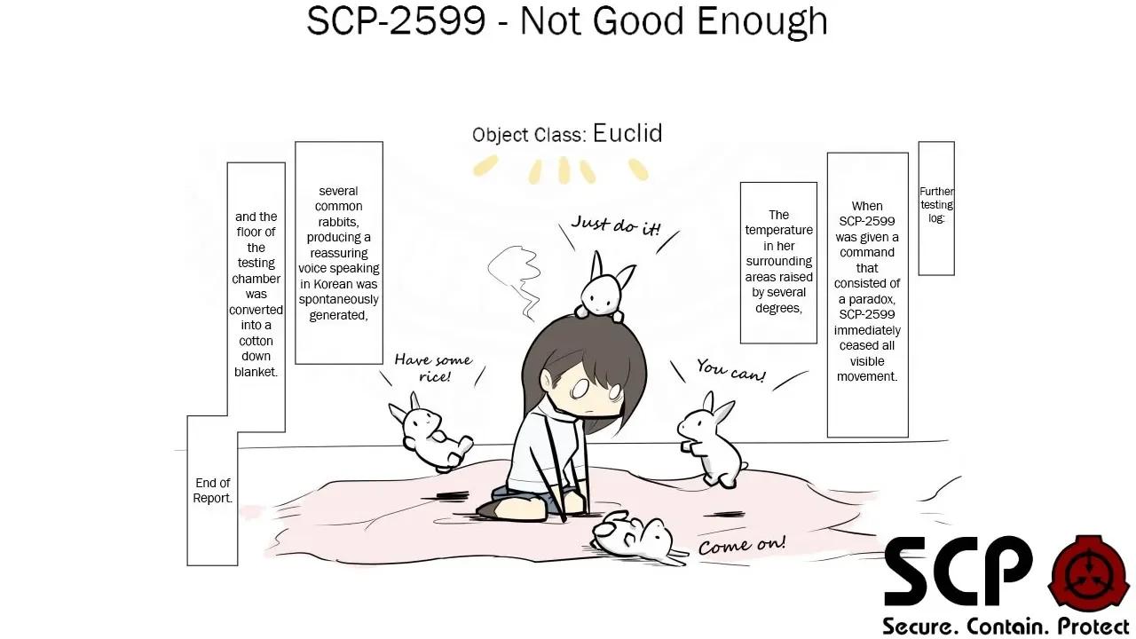 Oversimplified SCP Chapter 7 - "SCP-2599 Not Good Enough" (SCP Foundation Comic Dub)