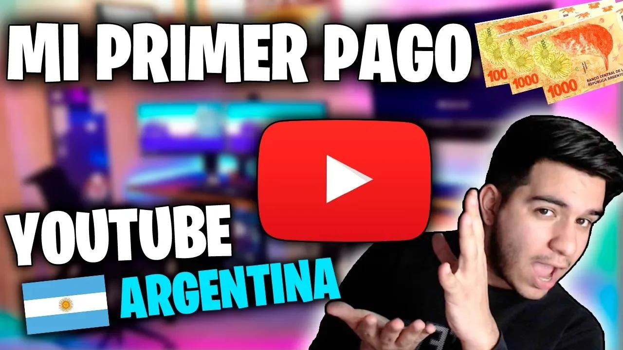 Mi PRIMER PAGO de YOUTUBE 2020 Argentina | Paso a paso | ¿CUANTO GANA UN YOUTUBER PEQUEÑO?