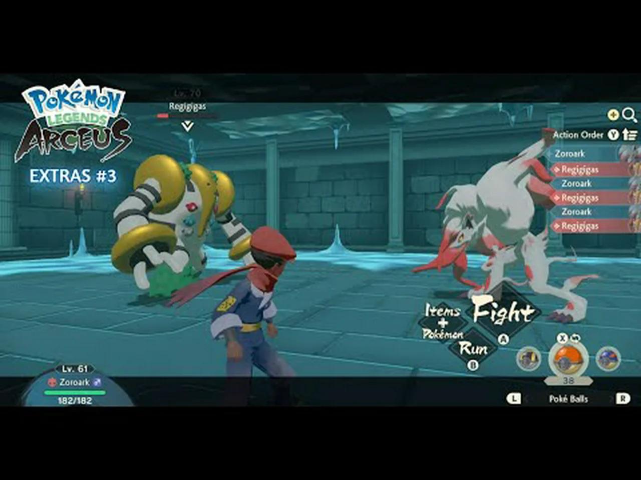 Pokemon Legends: Arceus [Extras #3] || The Plate Of Snowpoint Temple