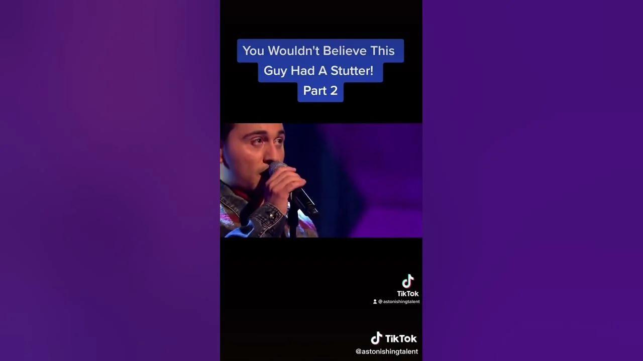Incredible Stuttering Singer Stuns with Powerful Voice!
