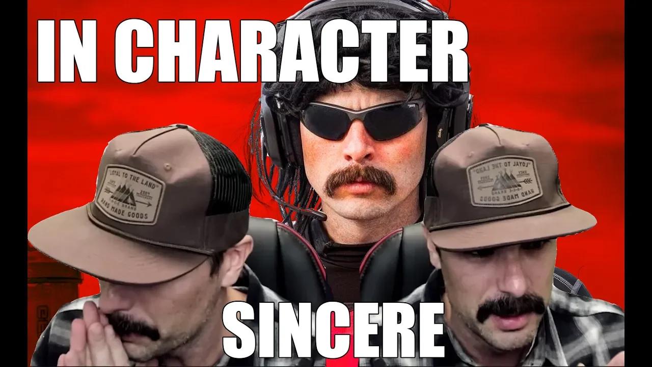 Dr Disrespect In Character VS Real Life Apology | The Red Series