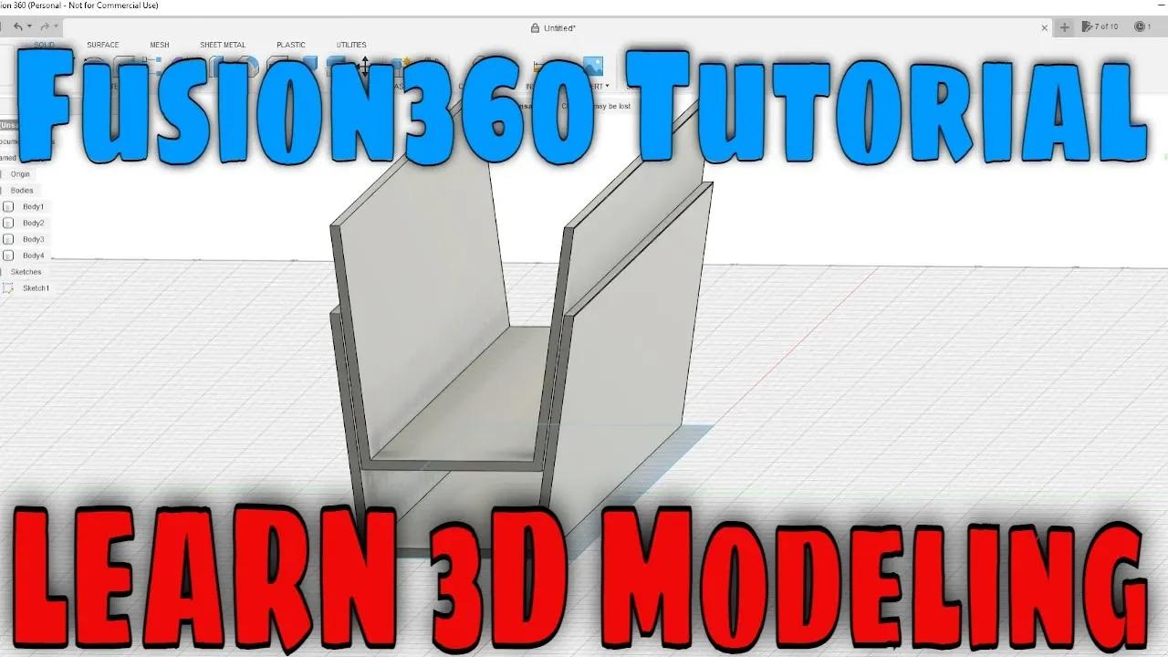 Fusion 360 Getting Started Tutorial - Stackable Tracks