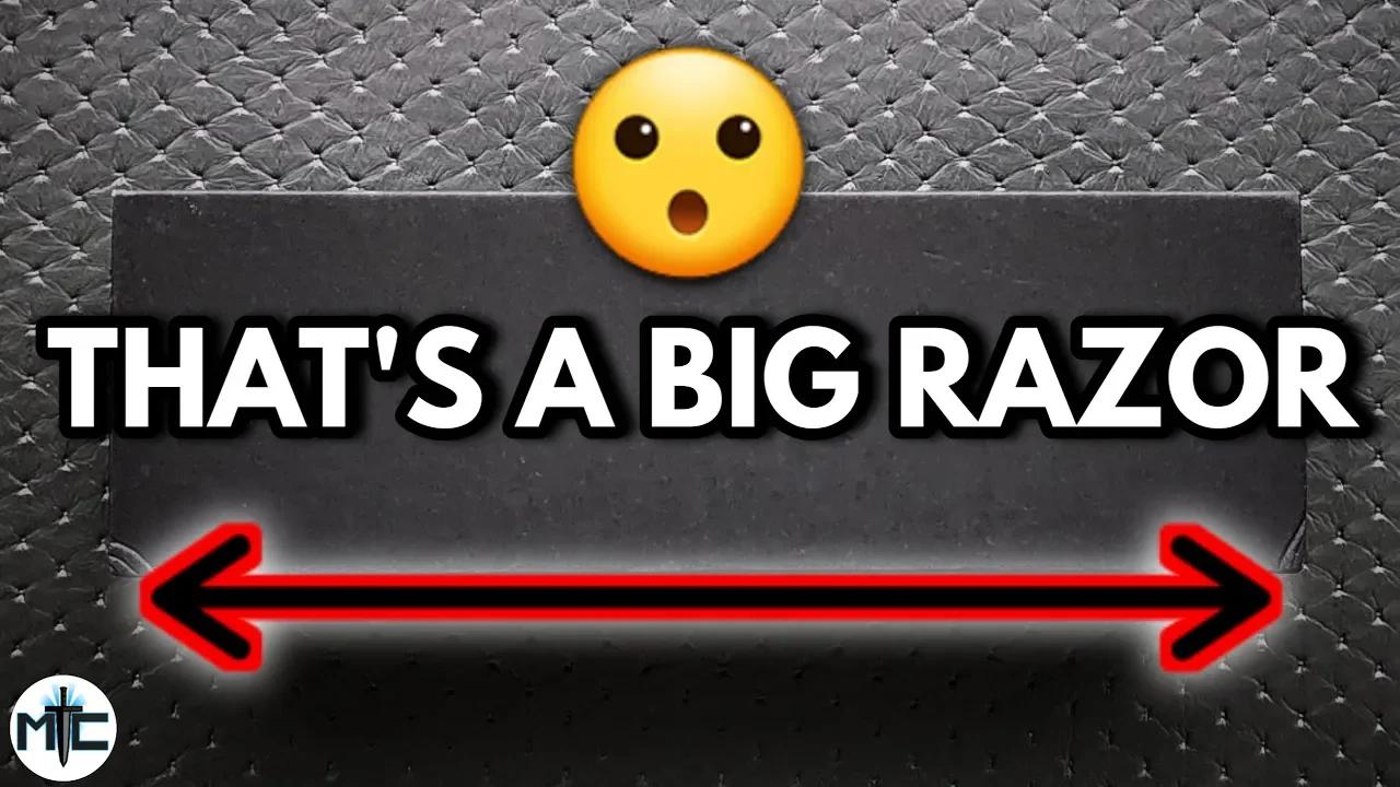 One BIG Razor! - Knife Unboxing