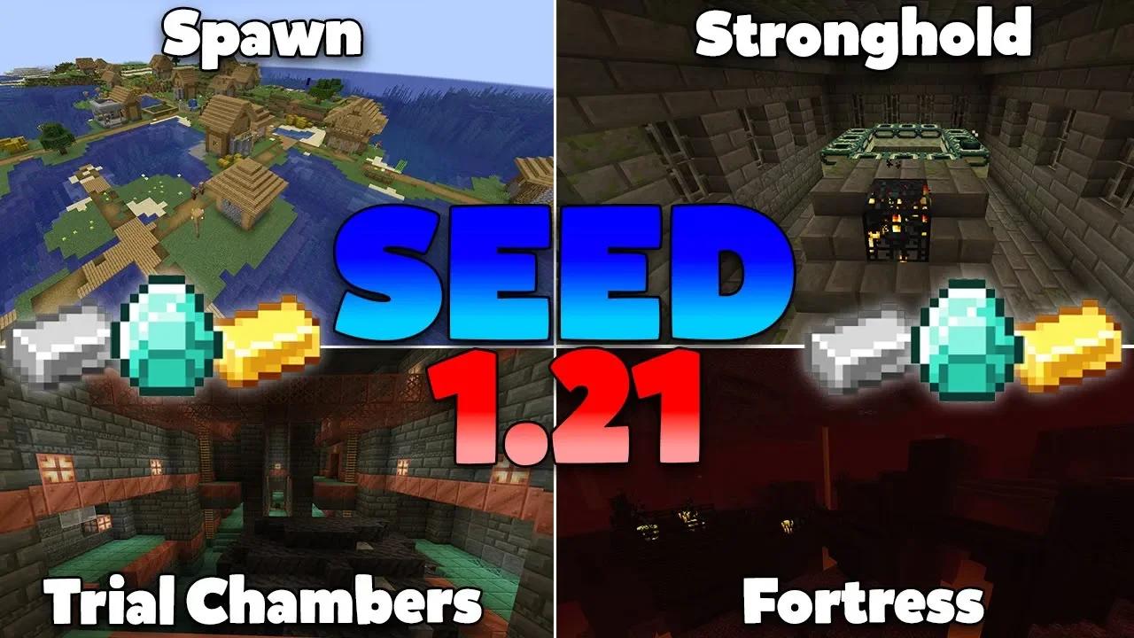 SEED INCRÍVEL PARA SURVIVAL (Java Edition 1.21) | Minecraft Seeds