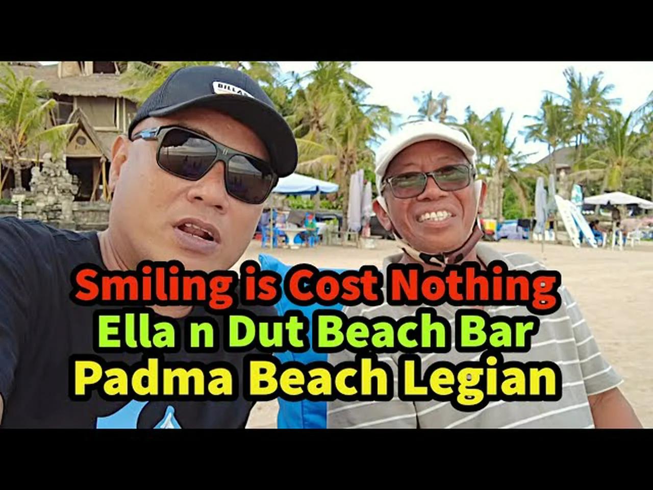 Nongkrong Di Ella n Dut Beach Bar Pantai Padma Legian Kuta Bali Sambil Nunggu Sunset Hari Ini