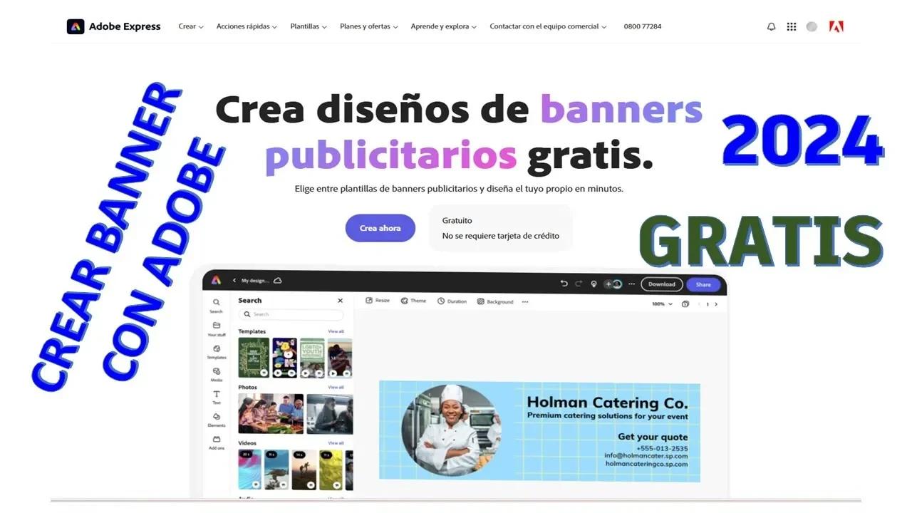 CREAR BANNER PUBLICITARIOS PERSONALIZADOS SUPER FACIL TOTALMENTE ...