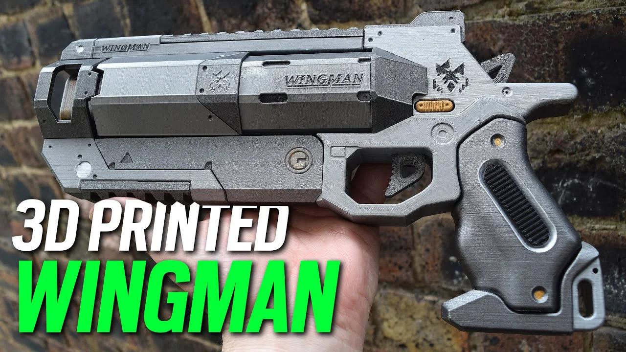Wingman 3D Print - Part 2 - Apex Legends - Titanfall - Free 3D Model
