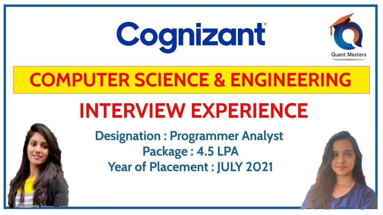 Cognizant-GenC Interview Experience - JULY 2021 | CSE #cognizantgenc #freshersinterview