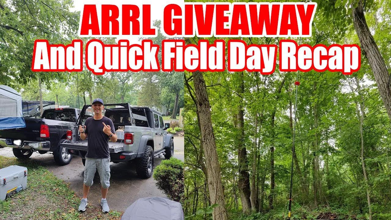 ARRL Book Giveaway and Brief Field Day 2021 Recap