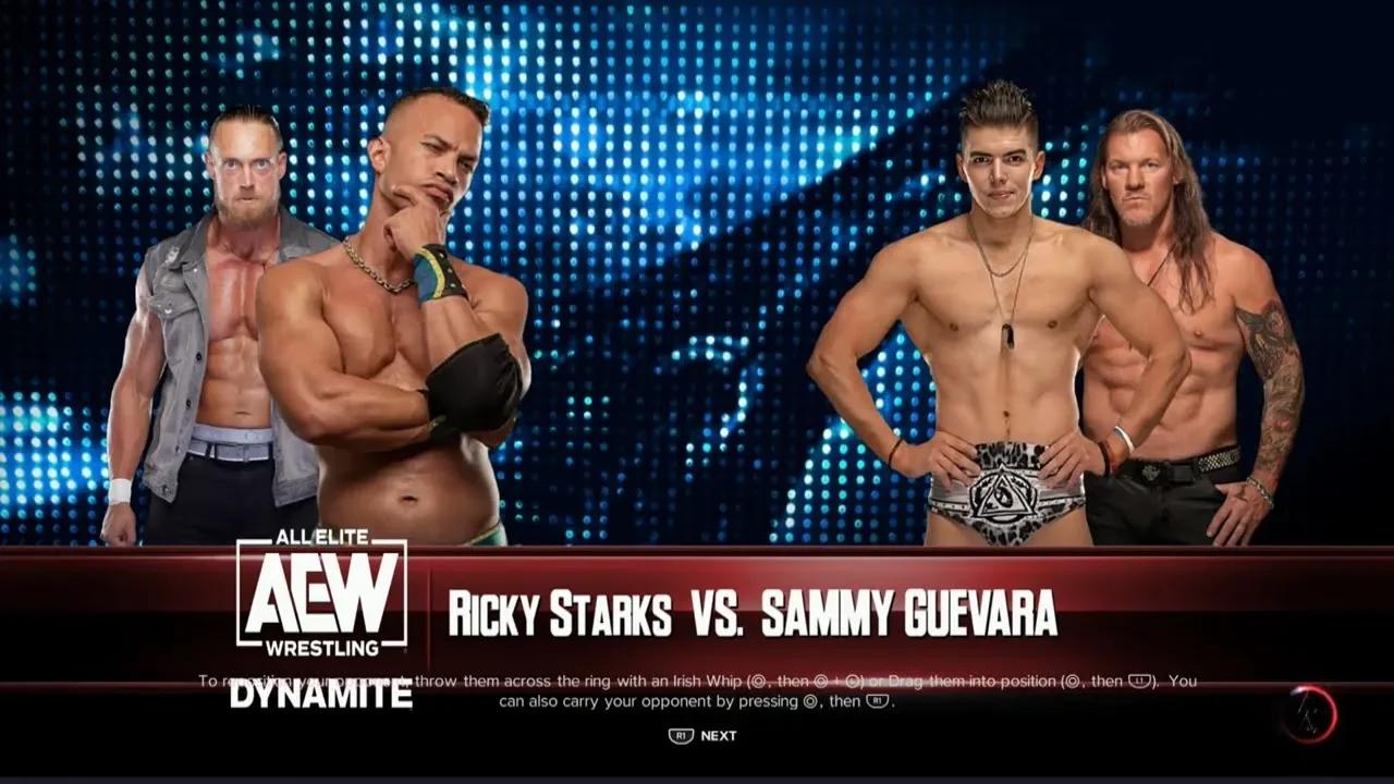 AEW Dynamite Sammy Guevara vs Ricky Starks