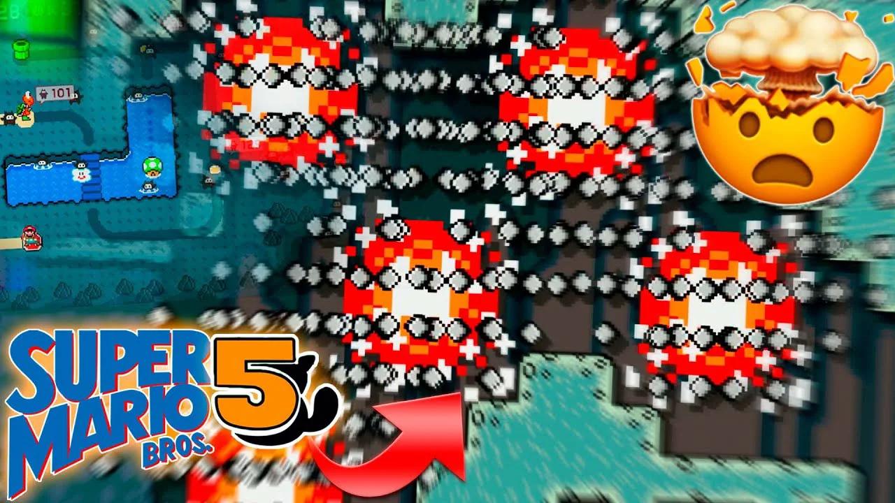 En este MUNDO hay MUCHAS BOMBAS😥 - SMM2 | SUPER MARIO BROS 5 #4