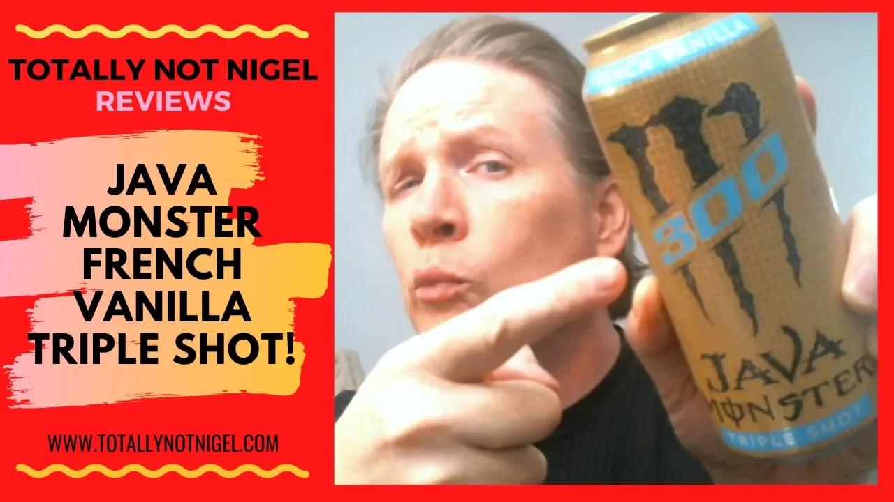 DRINK REVIEW: Java Monster French Vanilla Triple Shot! TNN Food Reviews ...
