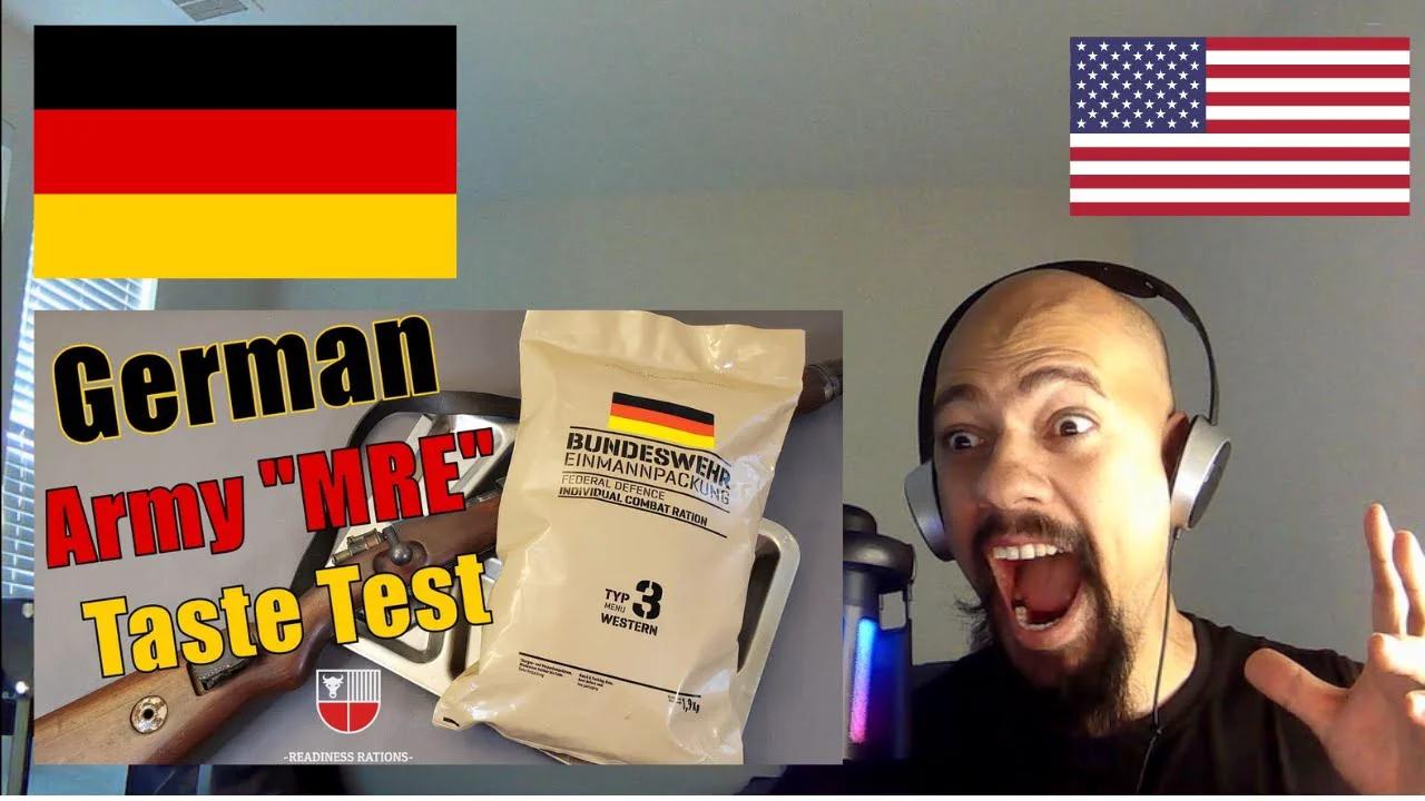 American Reacts To German Army MRE Review | 24-Hour EPA Bundeswehr ...