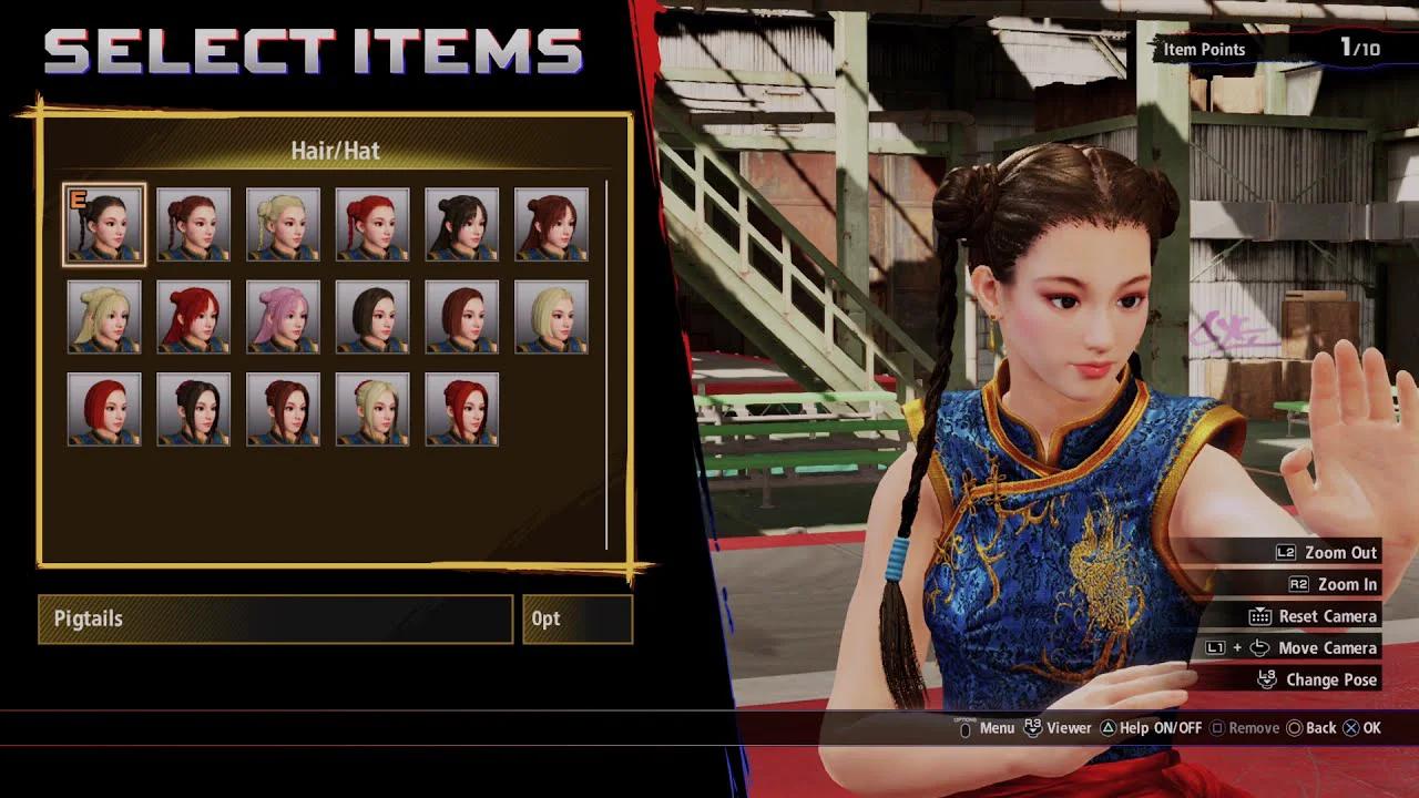 Virtua Fighter 5 Ultimate Showdown Character Customization