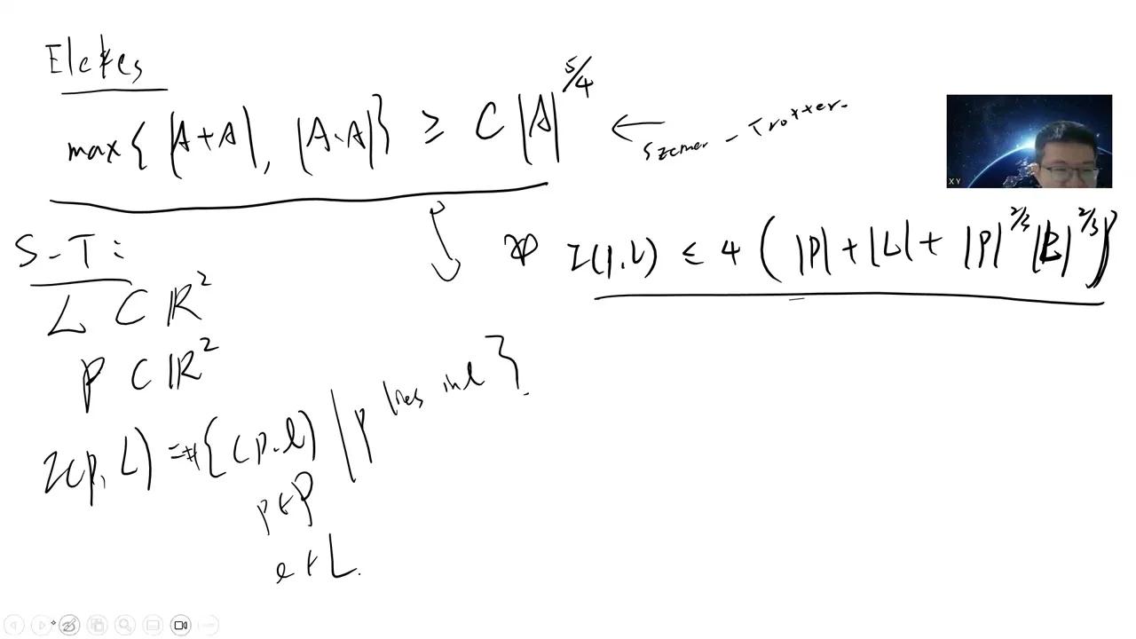 sum product problem and its lower bound