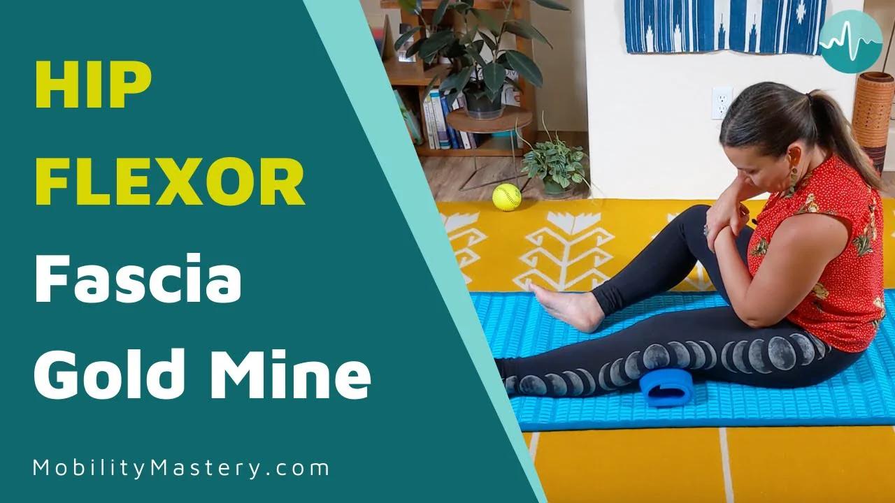 Quad and Quad Hip Flexor 💥 Fascia Release Technique - NO EQUIPMENT Needed