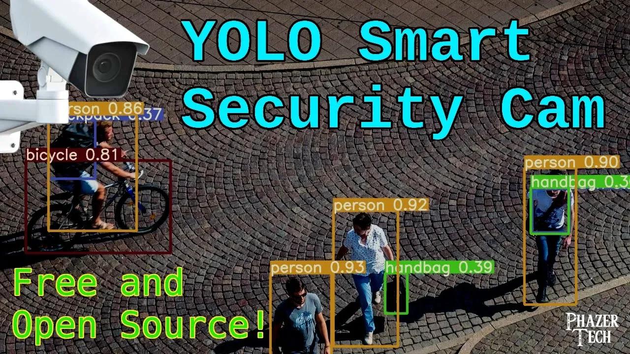 YOLO RTSP Smart Security Camera Python App