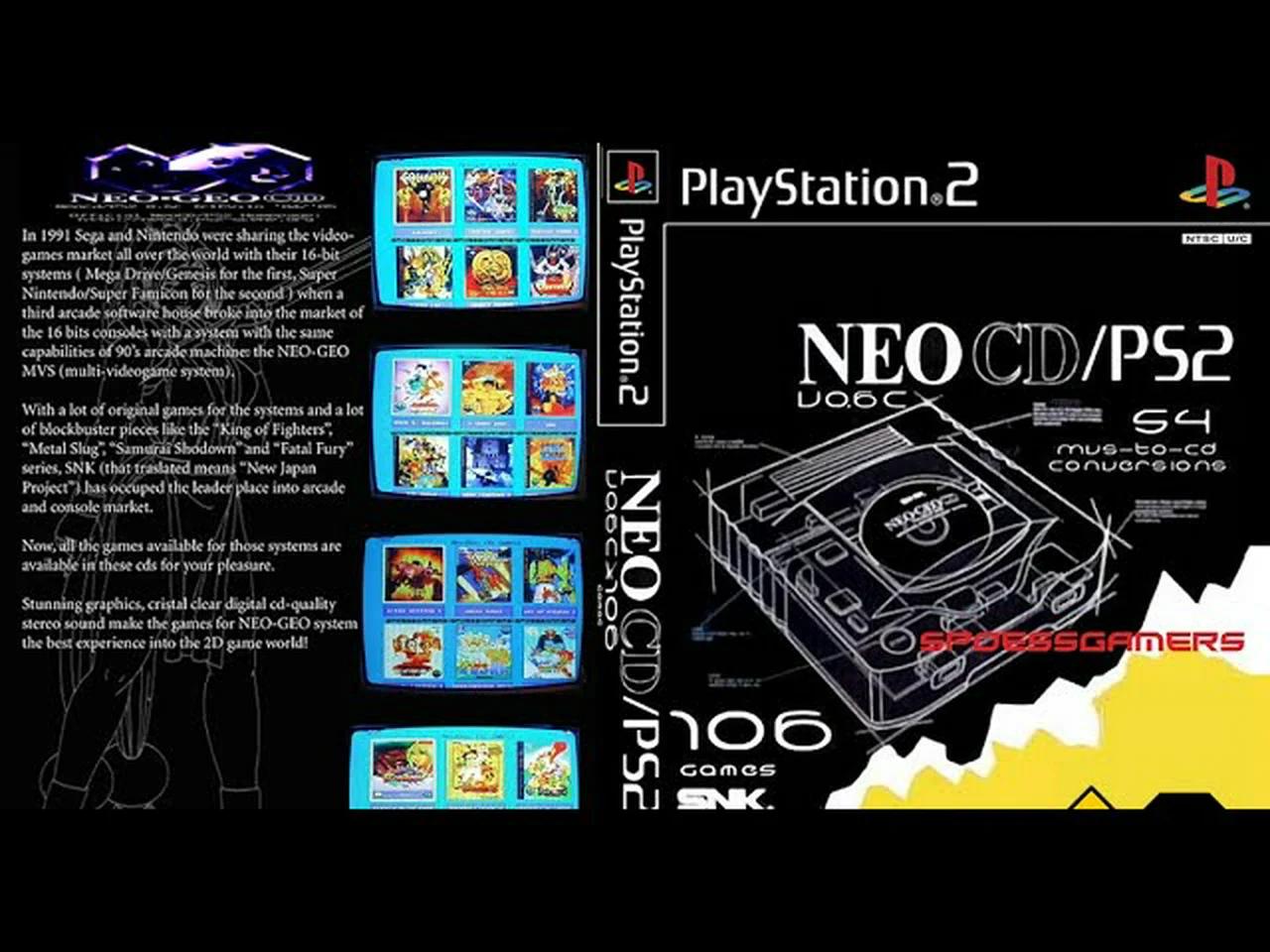 Neo Geo CD Emulation en Retroarch PS2 2022