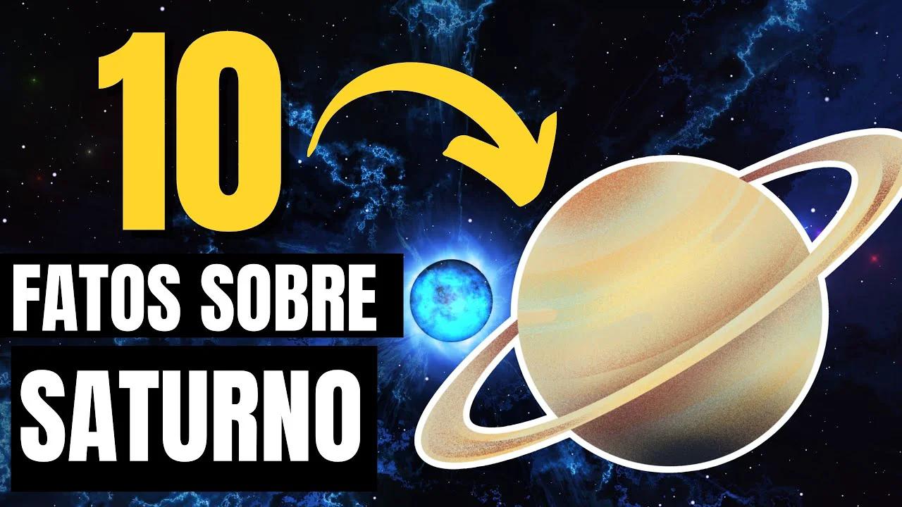 10 CURIOSIDADES SOBRE O PLANETA SATURNO #saturno #planeta #universo