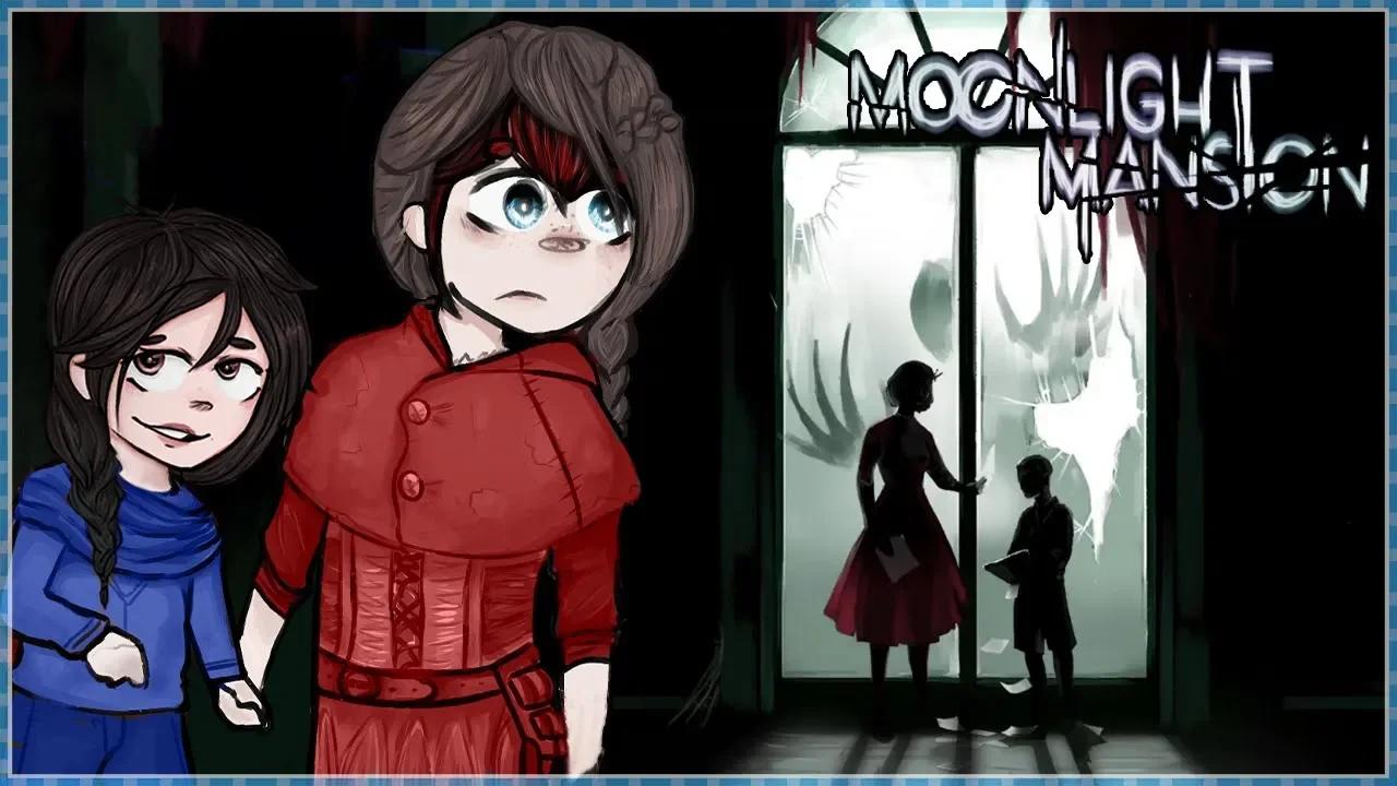 MOM AND SON ON THE RUN! - MOONLIGHT MANSION Co-op Let's Play (60FPS PC)