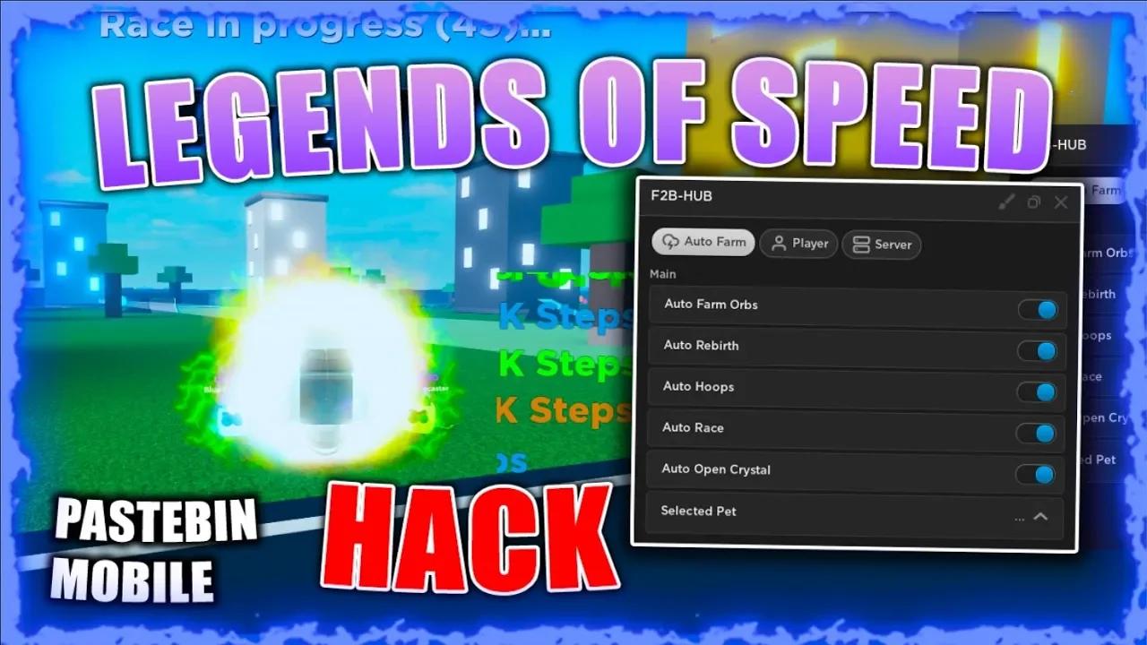 BEST Legends of Speed Hack SCRIPT ⚡Auto Orbs, MAX Stats, Auto Rebirth ...