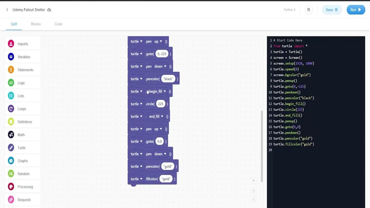 Coding Made Easy Creating A Fallout Shelter In Block Scripting And Python