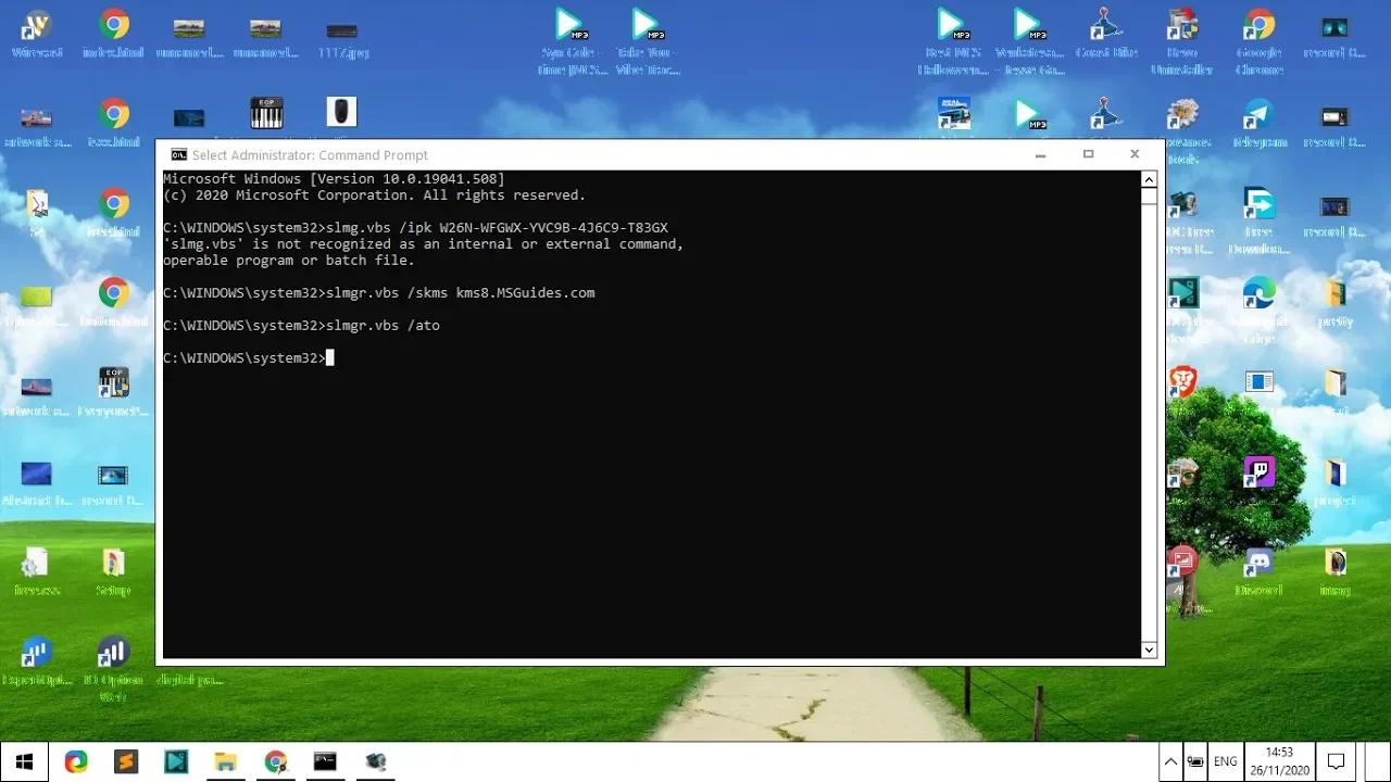 Activate A Windows: 10 Without Device or Software | 👉 Sorry! your vision is not supported? CMD 2021