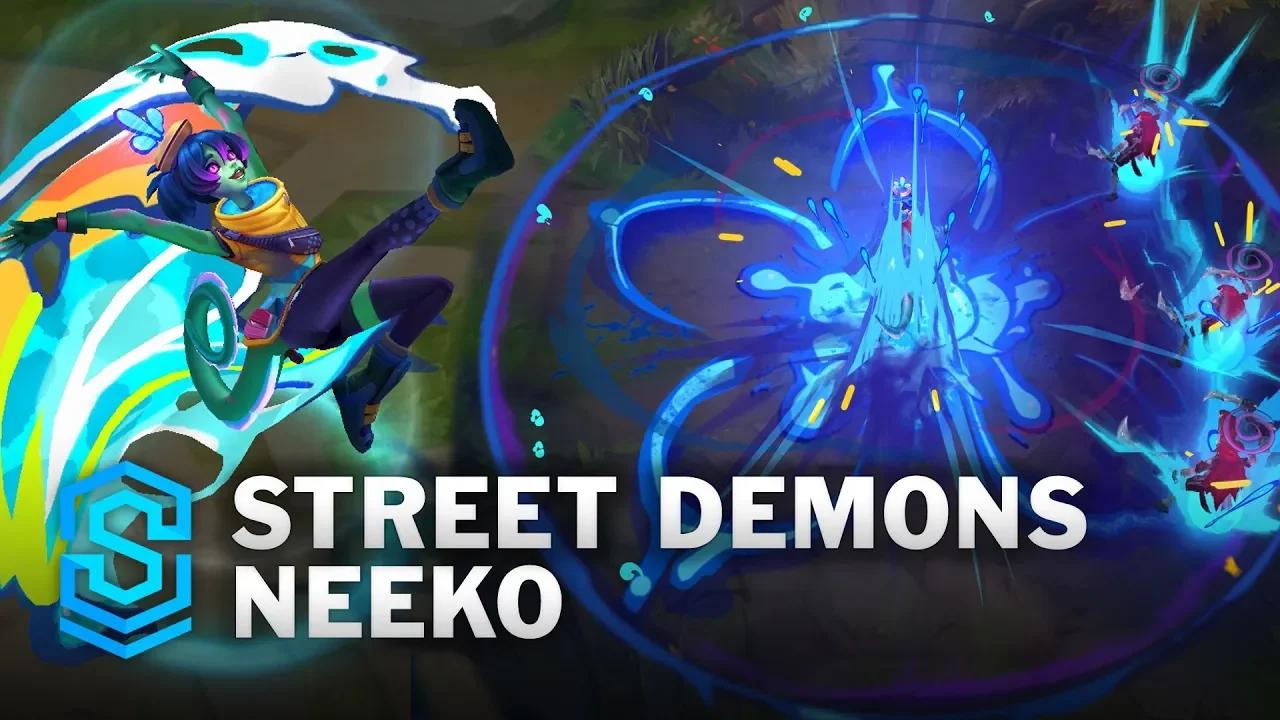 Street Demons Neeko Skin Spotlight - Pre-Release - PBE Preview - League ...