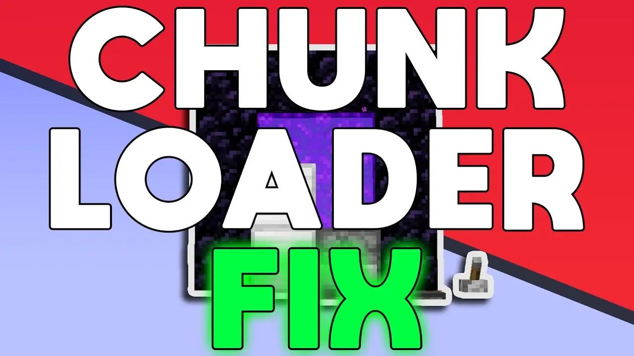 How To Fix A Broken Chunk Loader Minecraft Chunk Loader How To Build A Chunk Loader In Minecraft