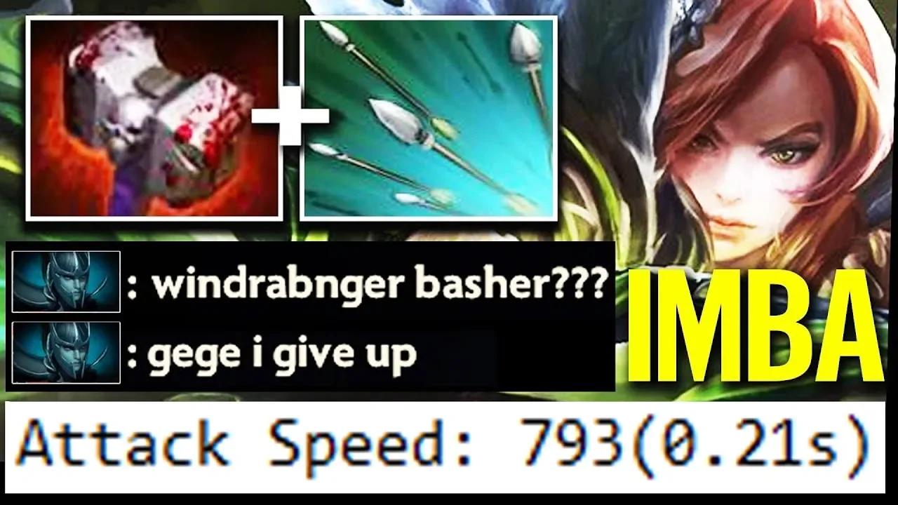 Bashing Machine is Back! WINDRANGER 700AS BASHER Till Death WTF 100% ...