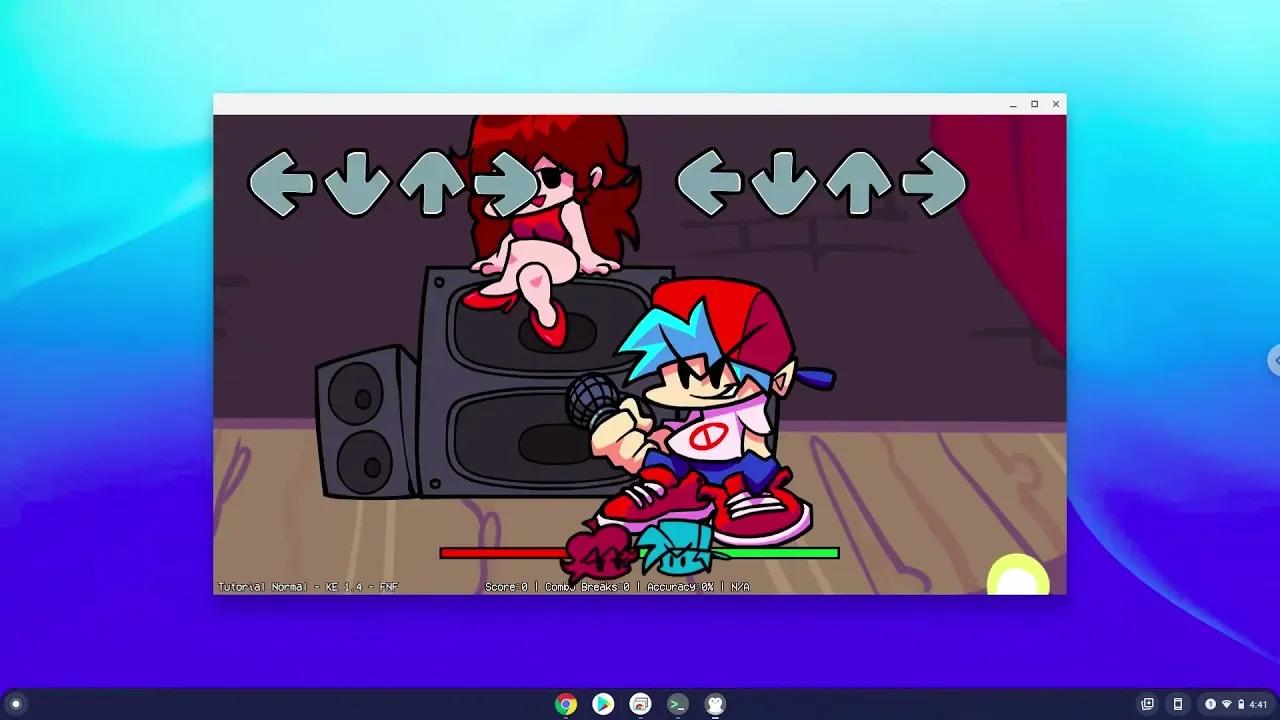 How to install Funkin' Kade Engine on a Chromebook