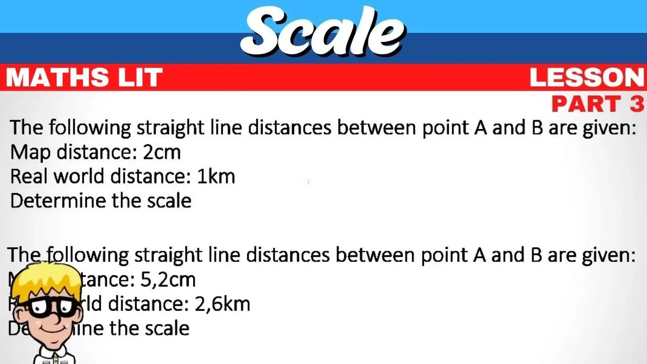 Maps Maths Lit Ratio Scale Part 3