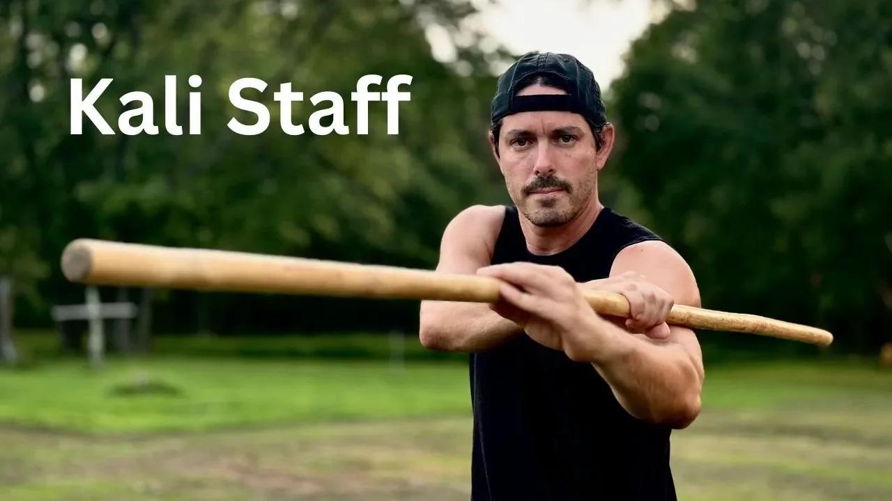 Mastering Kali Staff Fighting Techniques (Follow Along Training Session)