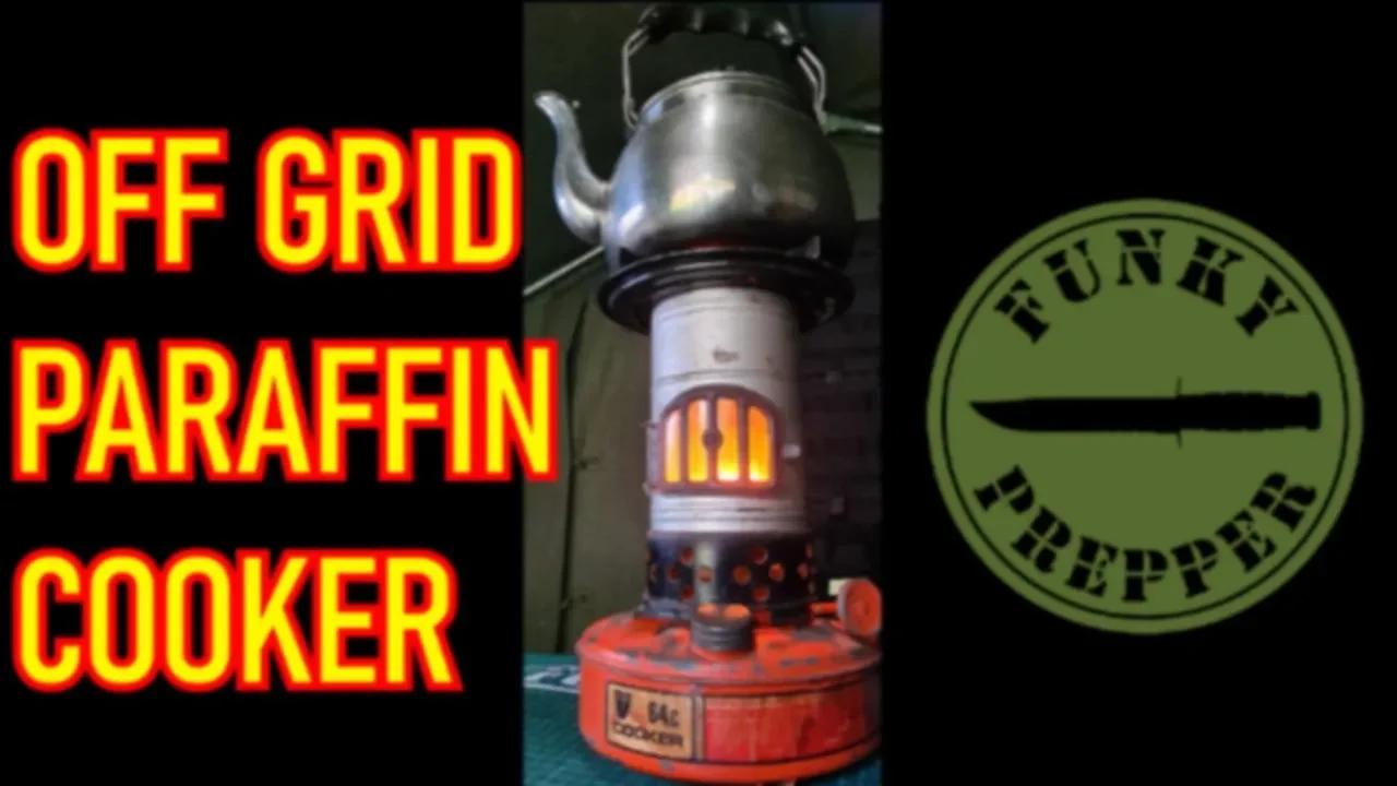 OFF GRID - PARAFFIN COOKER
