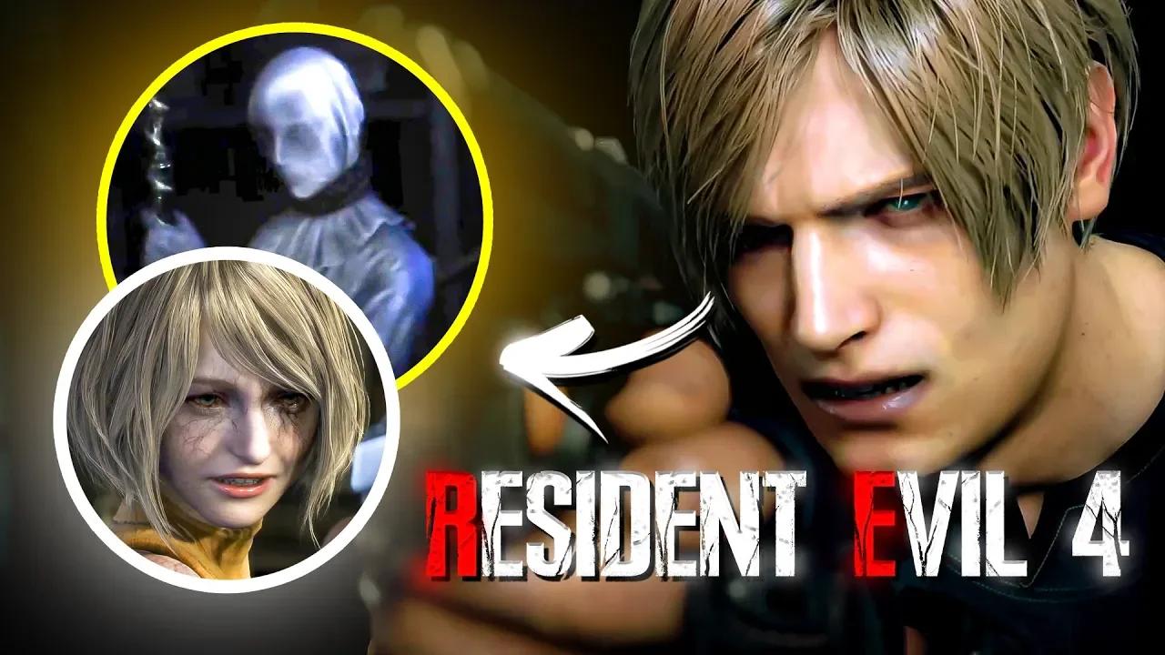 RESIDENT EVIL 4 REMAKE - TODOS OS DETALHES E EASTER EGGS DA GAMEPLAY