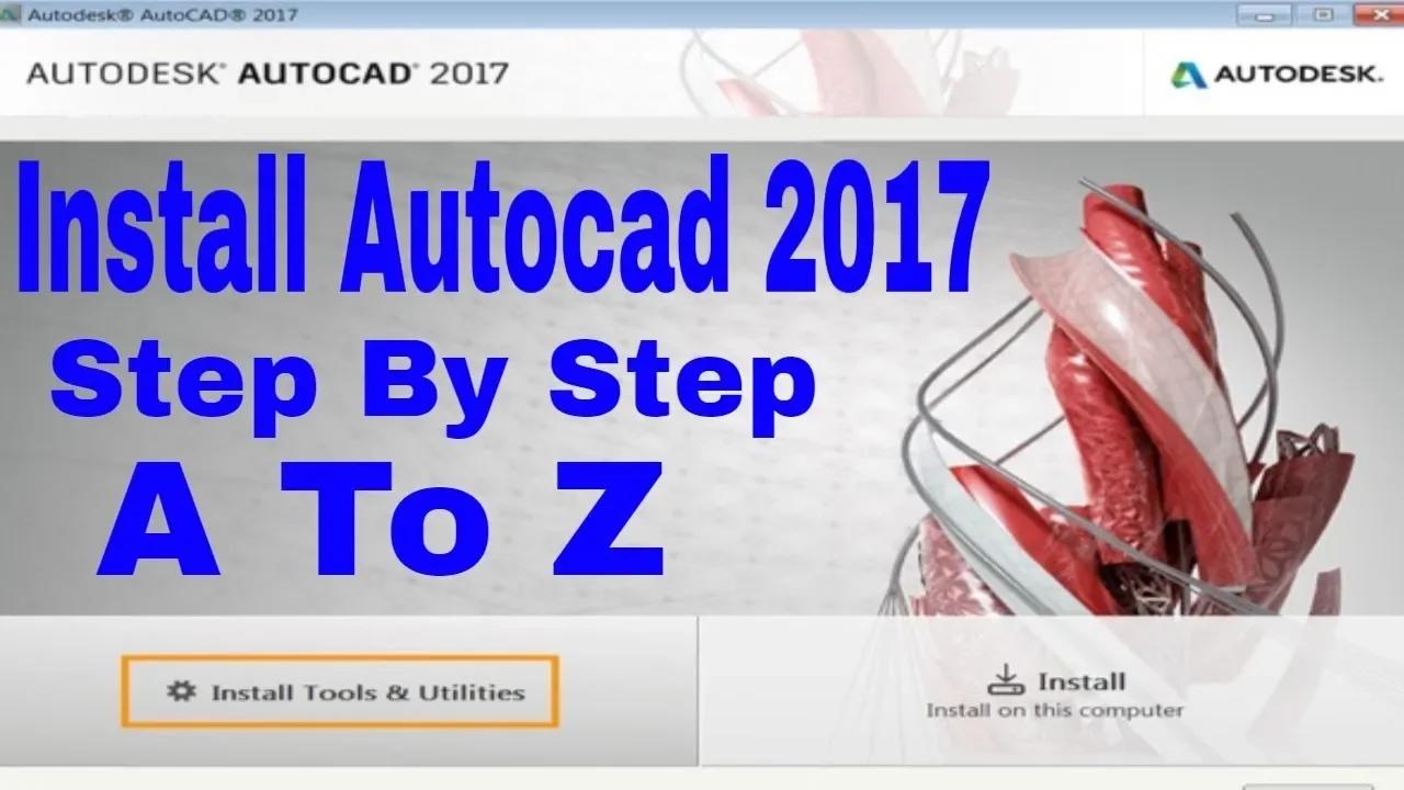 How to install Autocad Autodesk 2017 64/32 bit in Windows 7 8 or 10 | Alone