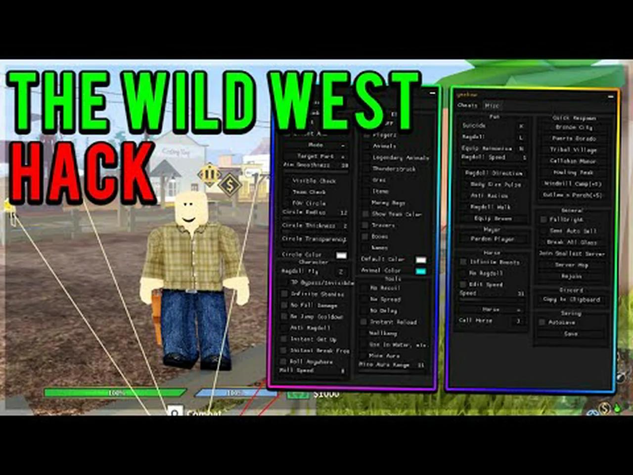 [NEW] The Wild West HACK Script | Aimbot, ESP, Gun Mods, Ore Miner & MORE! [OP] WORKING