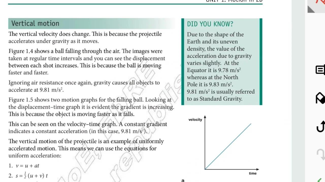 Ethiopian Grade 10 Physics Unit 1#1 Motion in two dimention old curriculum
